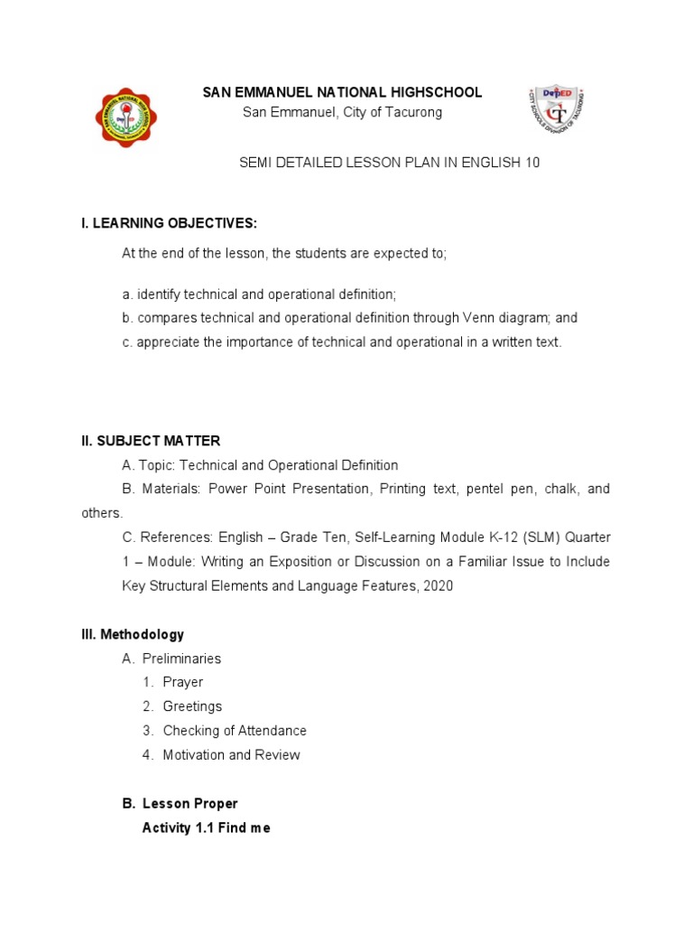 Understanding Operational Definitions | PDF