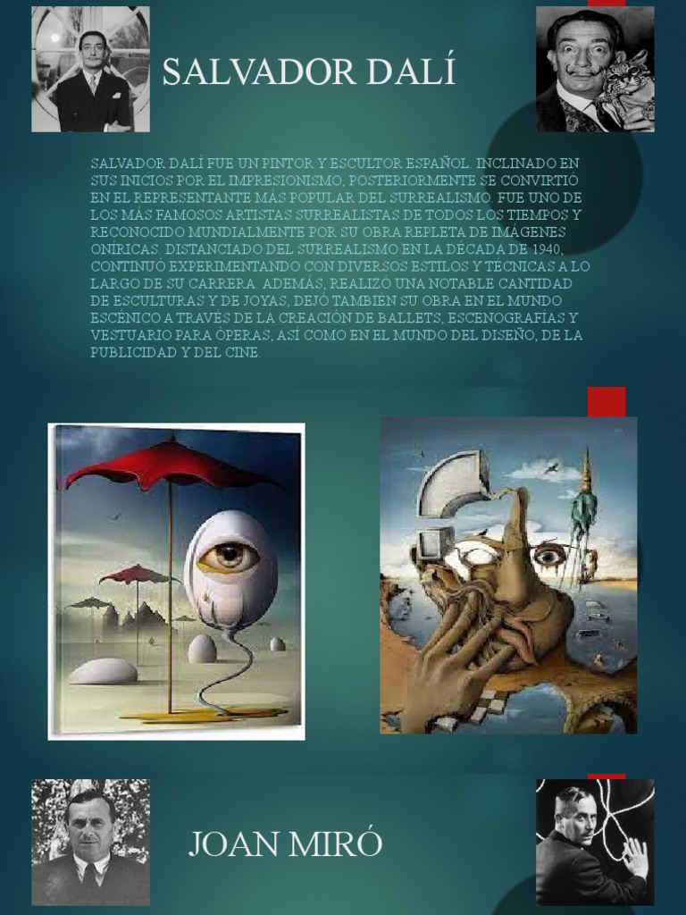 Salvador Dalí | PDF | Surrealismo | Modernismo