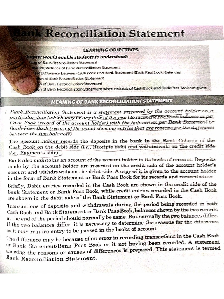 Bank Recon PDF | PDF