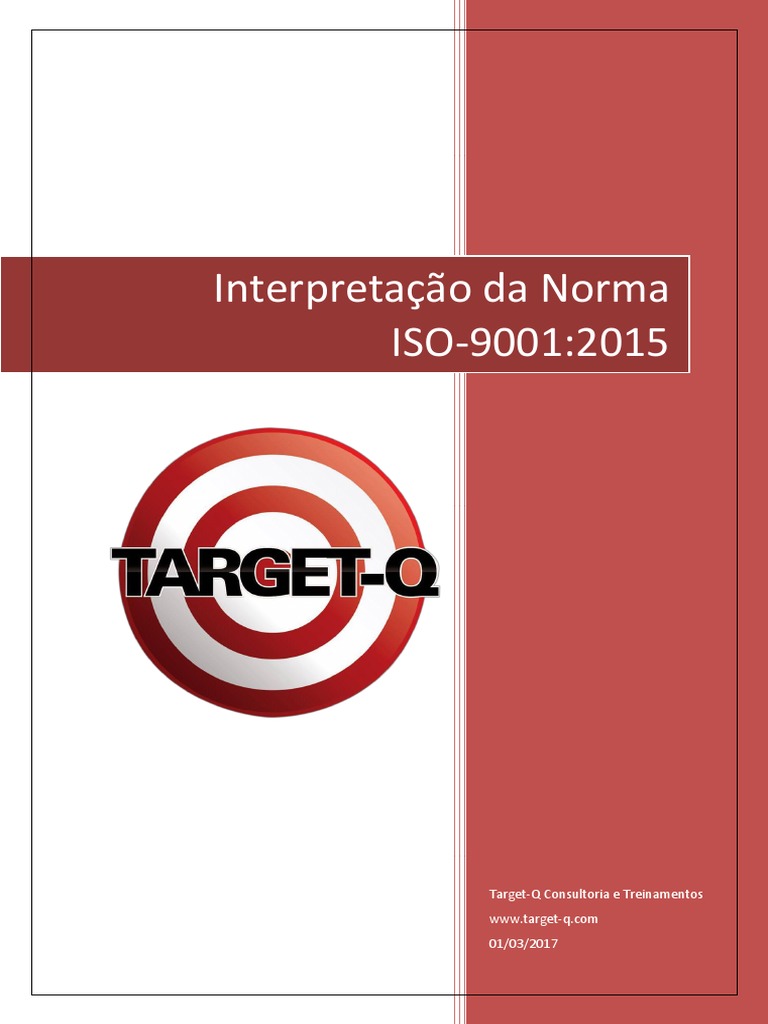 M014 - Apostila - Interpretação Da Norma ISO-9001 2015 | PDF | ISO 9000 ...