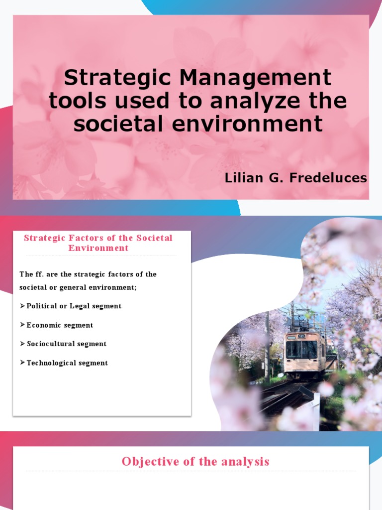 Societal Environment Analysis Guide | PDF | Self-Improvement
