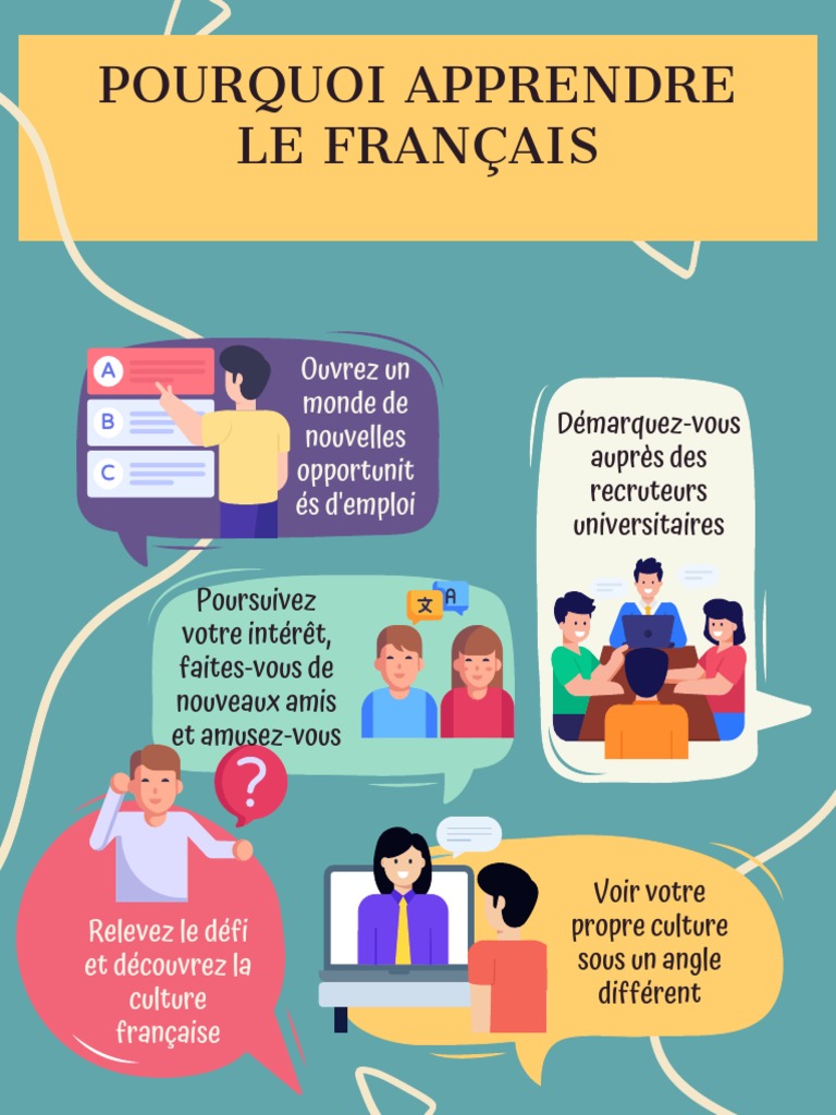 Pourquoi apprendre le français ? | PDF