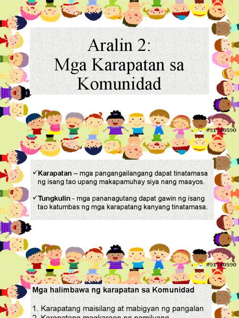 A2 - Mga Karapatan Sa Komunidad | PDF A2 - Mga Karapatan Sa Komunidad | PDF