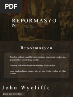 AP 8 q3 WK 3 - Repormasyon | PDF