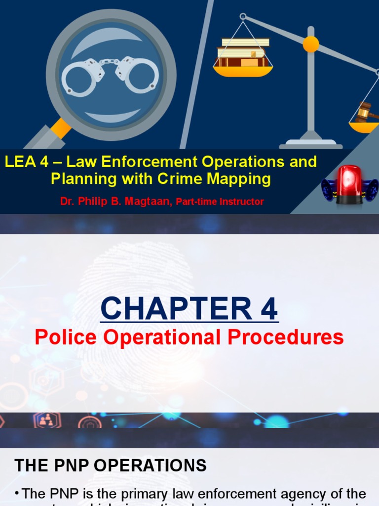 PNP Operational Procedures Overview | PDF | Police | Arrest
