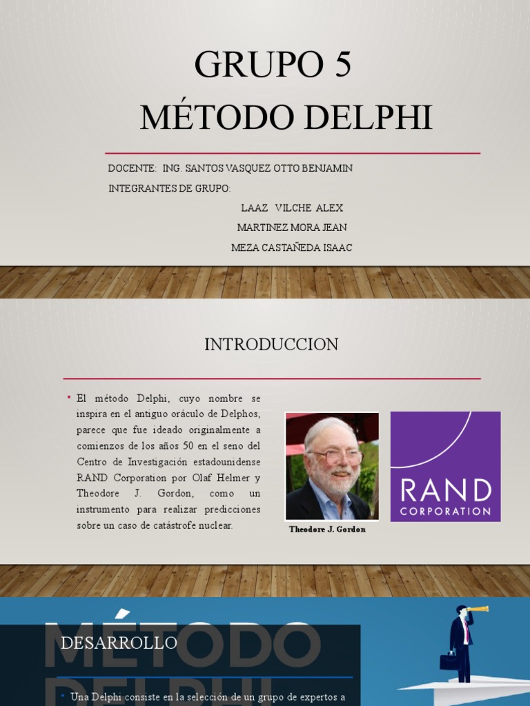 Fases y Aplicaciones del Método Delphi | PDF | Cuestionario | Science