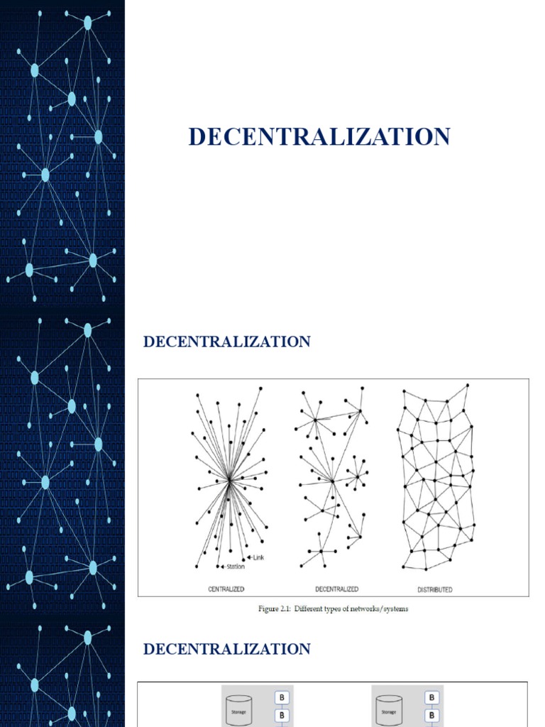 Decentralization | PDF | Computing | Distributed Computing
