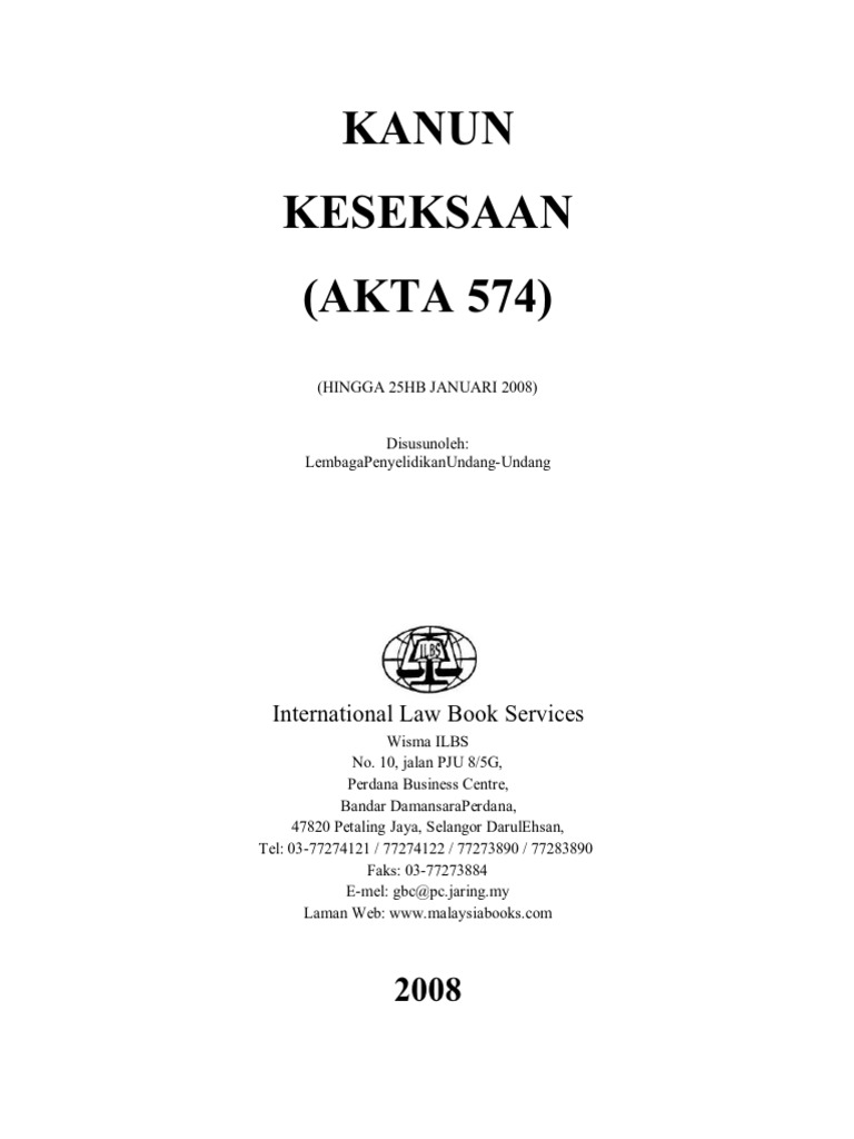 Kanun Keseksaan Akta 574 - Compress PDF | PDF