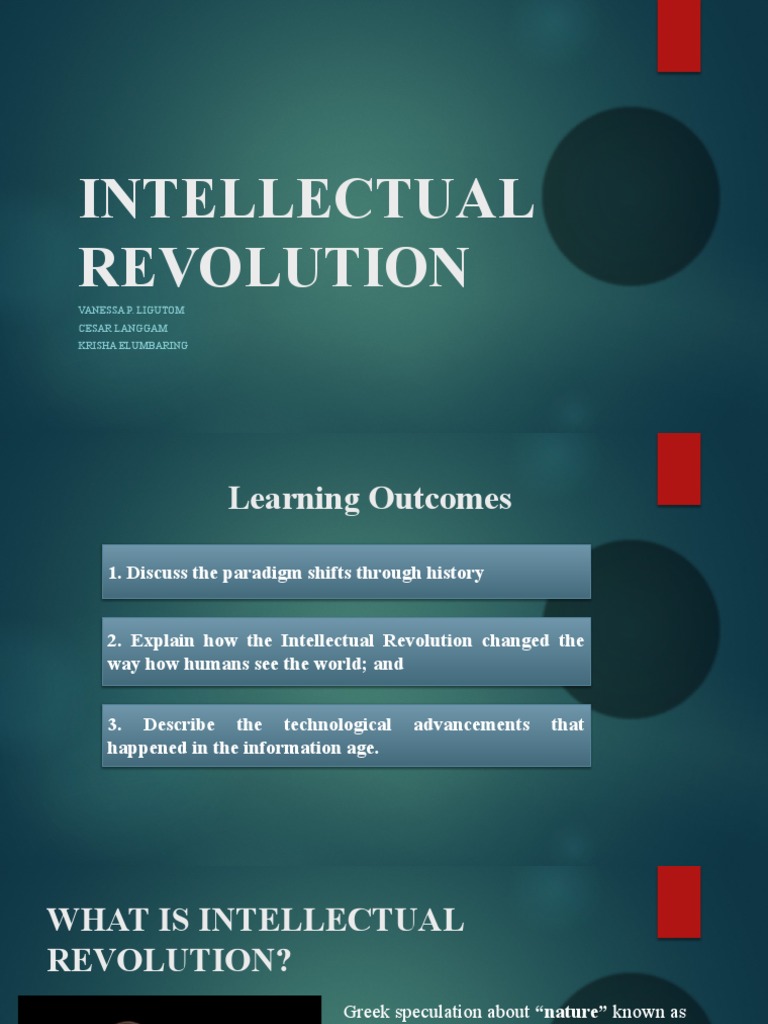 STS Intellectual-Revolution | PDF | Id | Heliocentrism