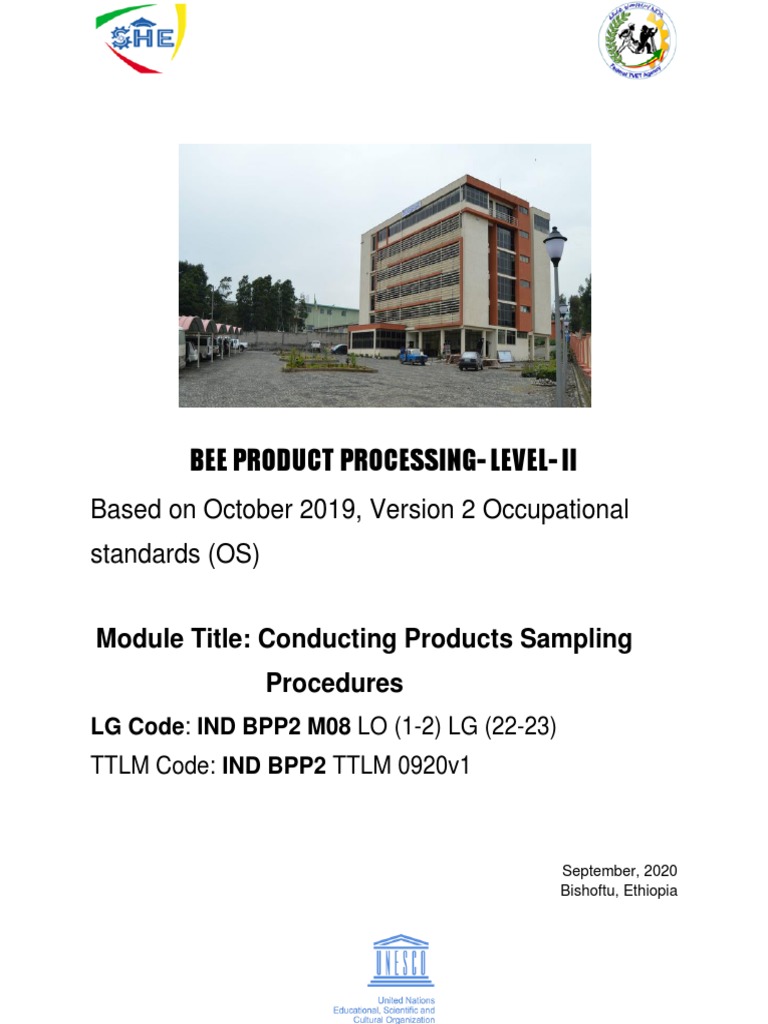M08-Conducting Products Sampling Procedures | PDF | Sampling ...