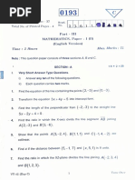 MATHS - 1A Chapter Wise Important Questions For IPE | PDF | Function (Mathematics) | Mathematics