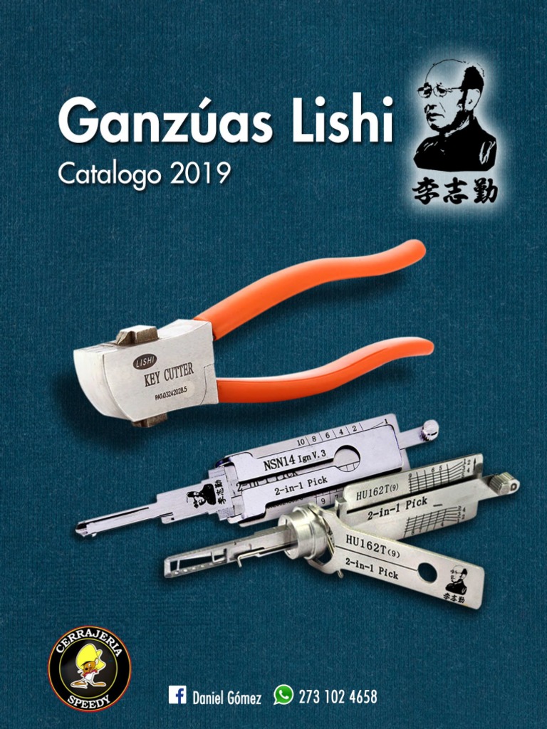 Catalogo Lishi Ilustrado Abertura Veiculo | PDF