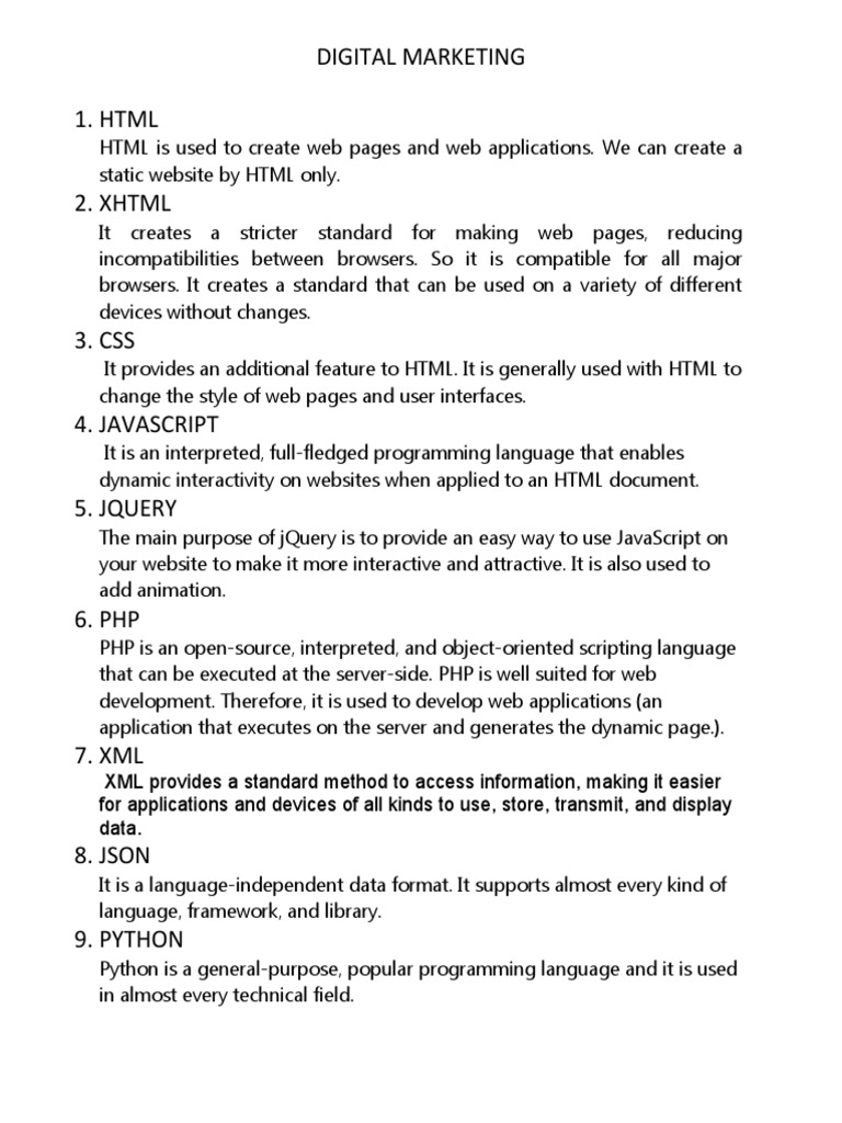 Digital Marketing | PDF