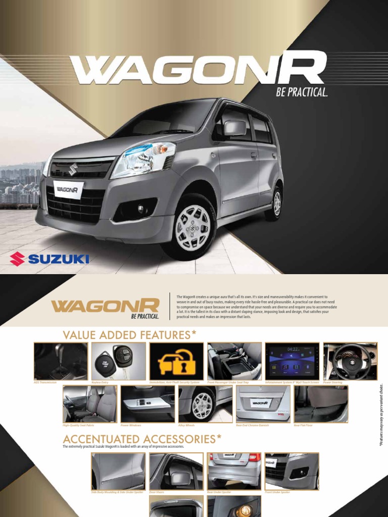 Wagonr Brochure Apr 22 | PDF | Vehicle Technology | Automotive Industry
