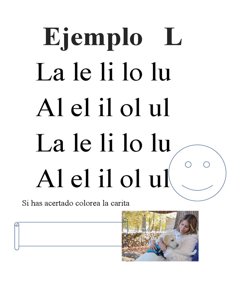 Lalelilolu Alelilolul Lalelilolu Alelilolul: Ejemplo L | PDF