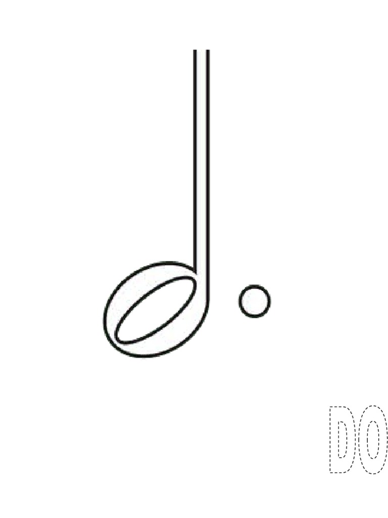 DOTTED MINIM Worksheet | PDF