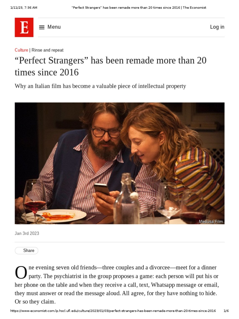 Perfec Strangers | PDF