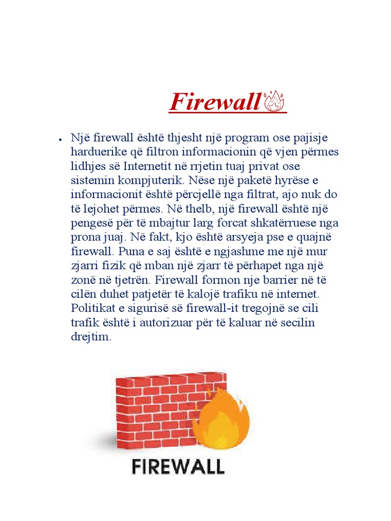 Firewall Dhe Algoritmi HASH | PDF