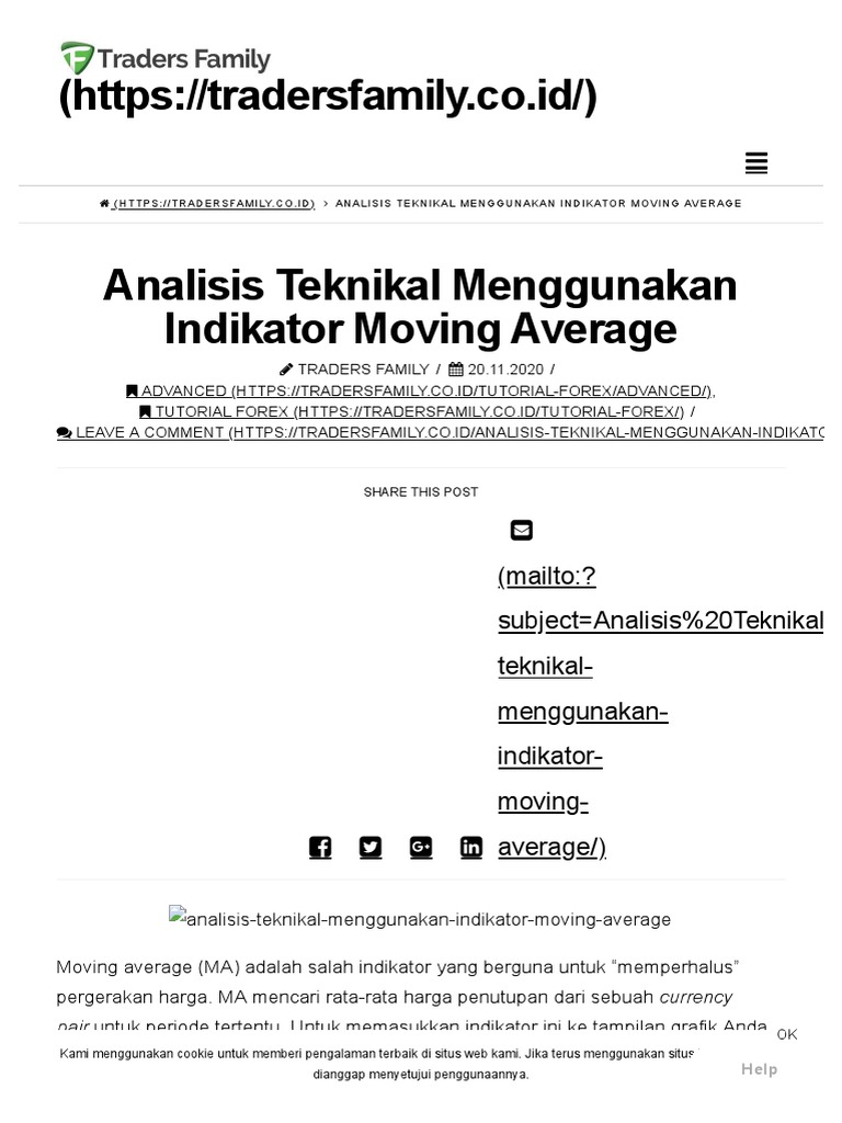 Analisis Moving Average untuk Trader | PDF | Bisnis | Teknologi & Rekayasa