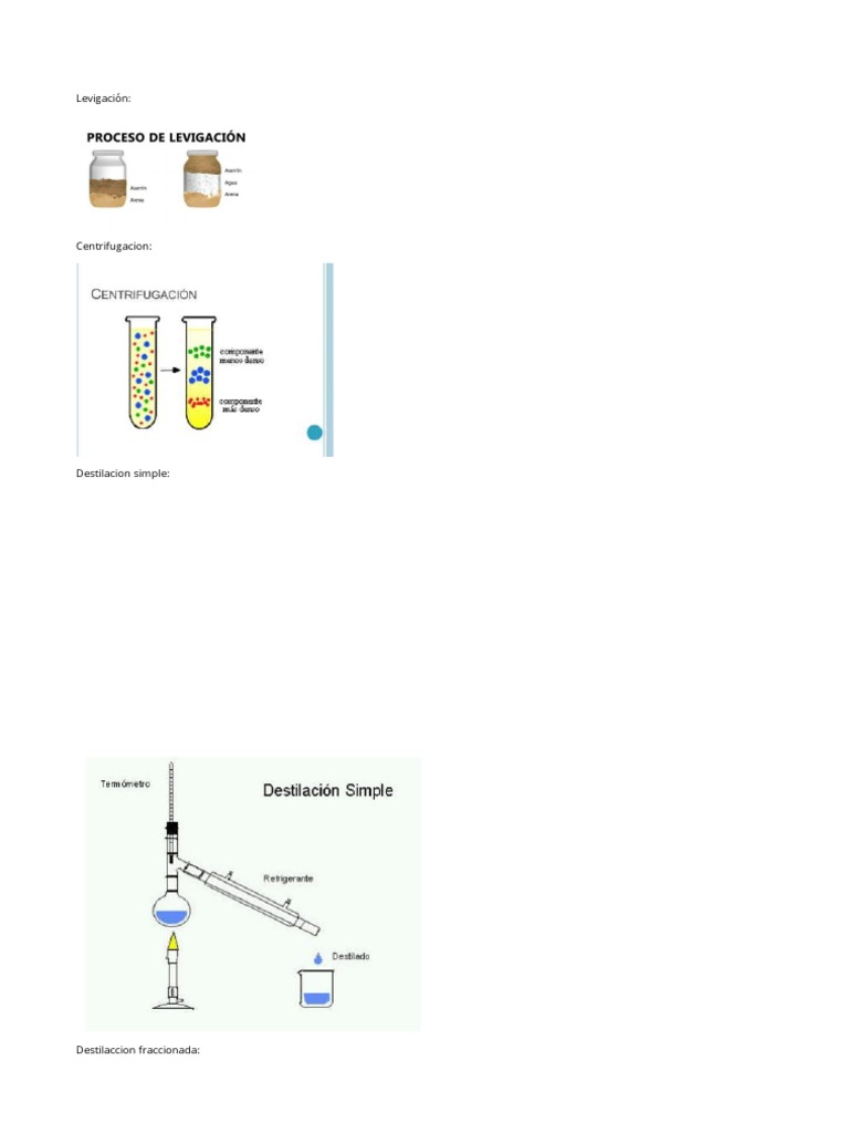 Separacion de Mezclas Dibujos | PDF