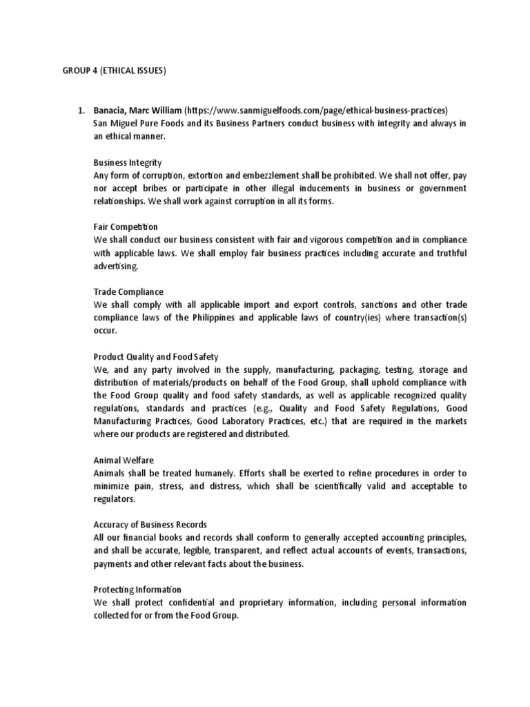 Ethical Issue - Presentation | PDF | Equal Employment Opportunity ...