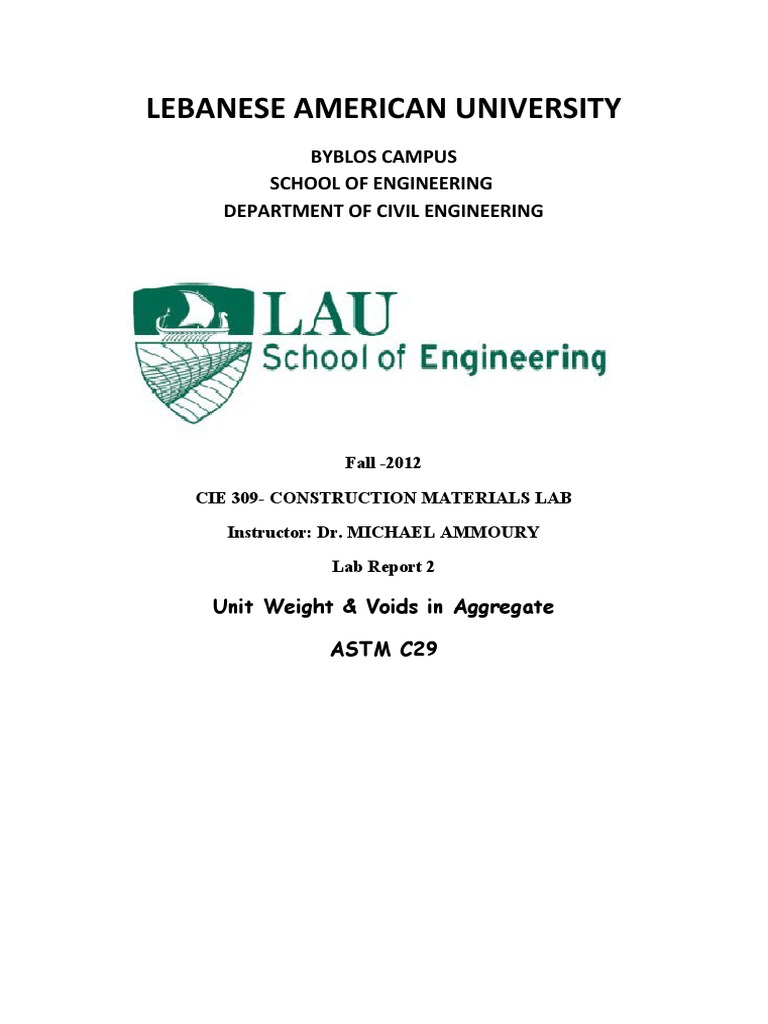 Lab 2 - Procedure, Calculation, Discussion, Conclusion | PDF | Concrete | Construction Aggregate