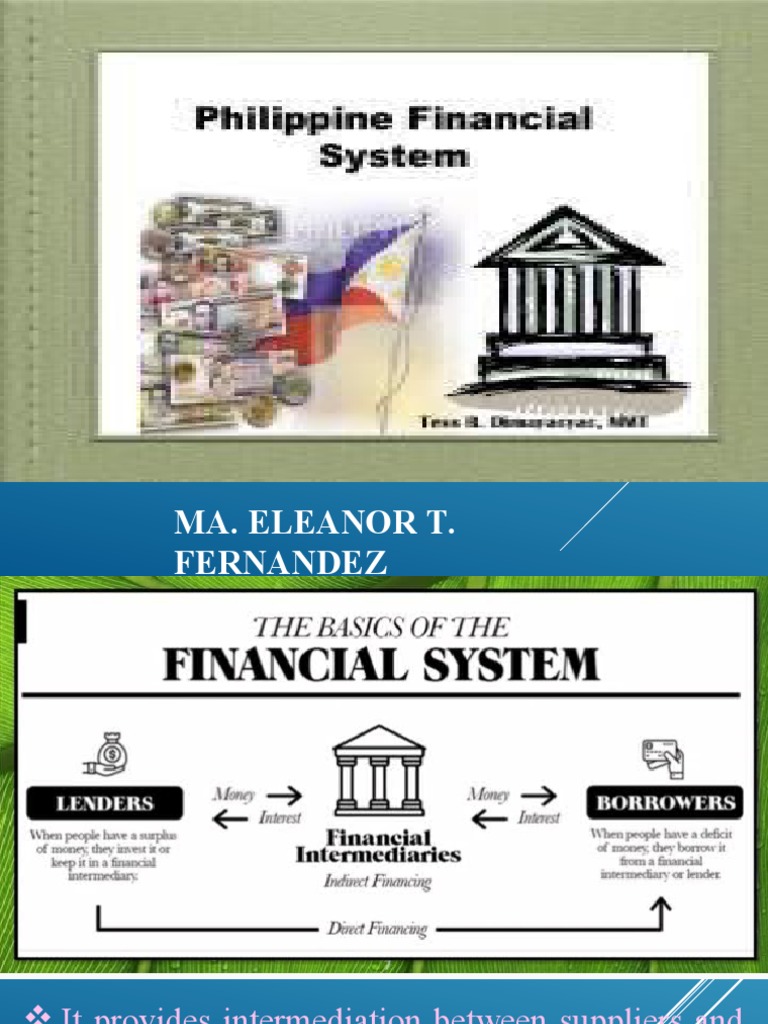 Topic 1 Philippine Financial System | PDF | Banks | Money