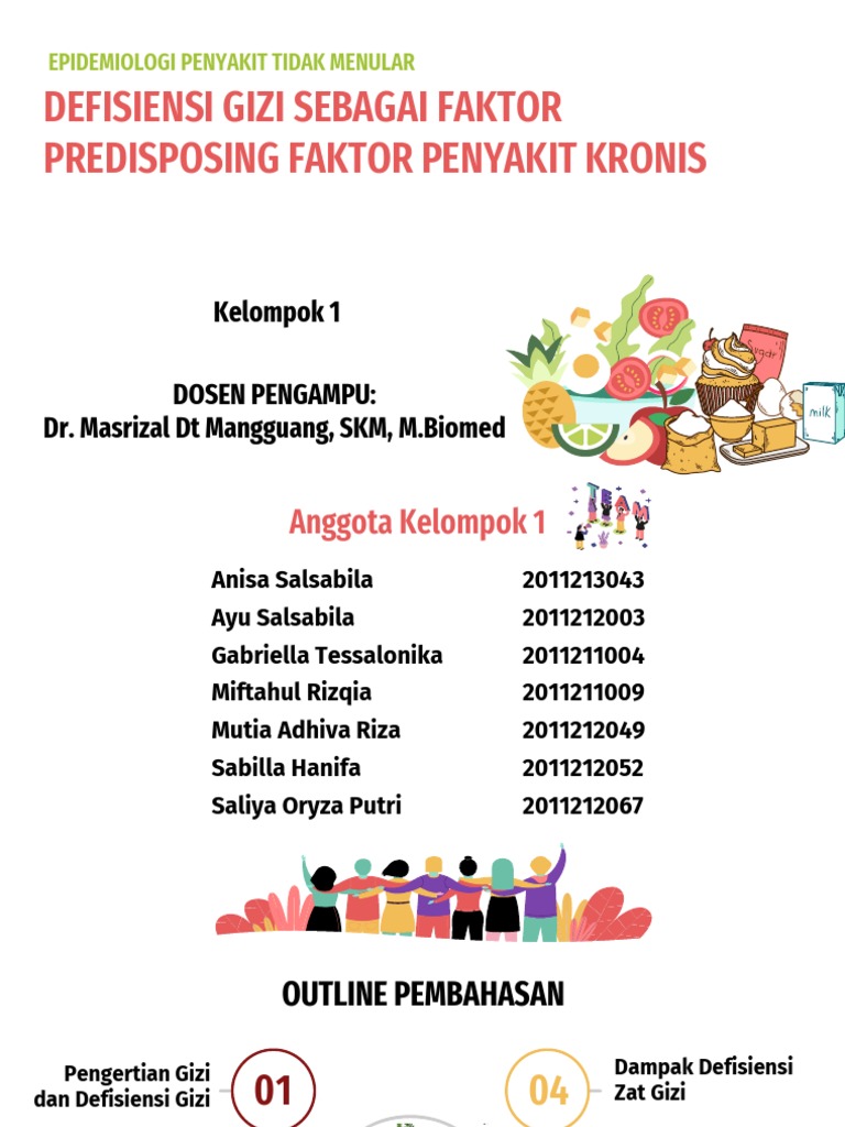 A1 - Kelompok 1 - Defisiensi Gizi Sebagai Faktor Predisposing Faktor ...