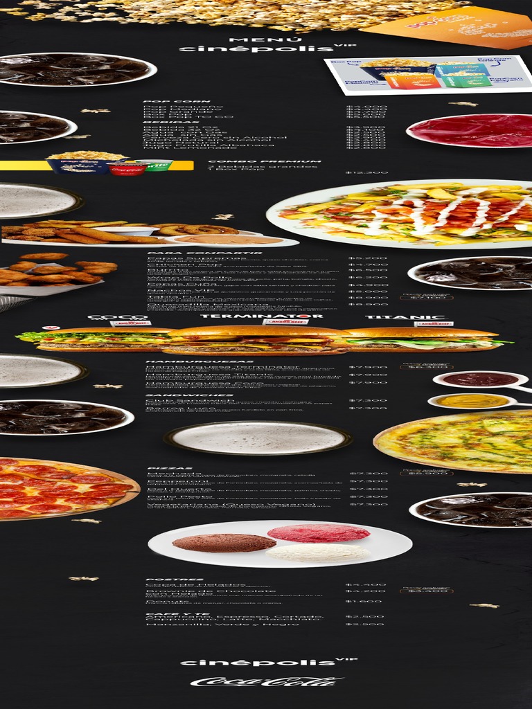 Menu Premium Class | PDF