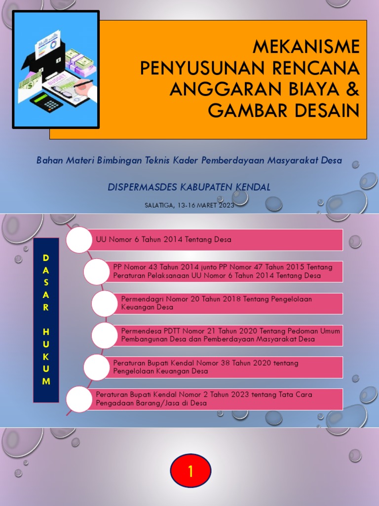 16-03-2023-Penyusunan Rab-Kegiatan Rutin-Konstruksi-Kendal PDF | PDF