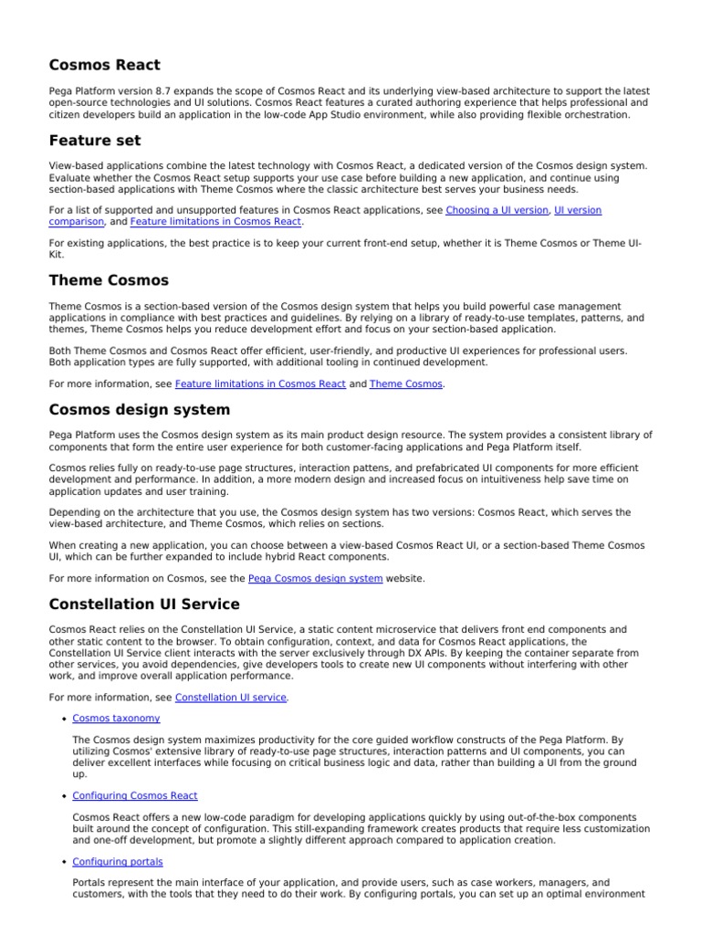Cosmos React PDF | PDF | User Interface | Icon (Computing)