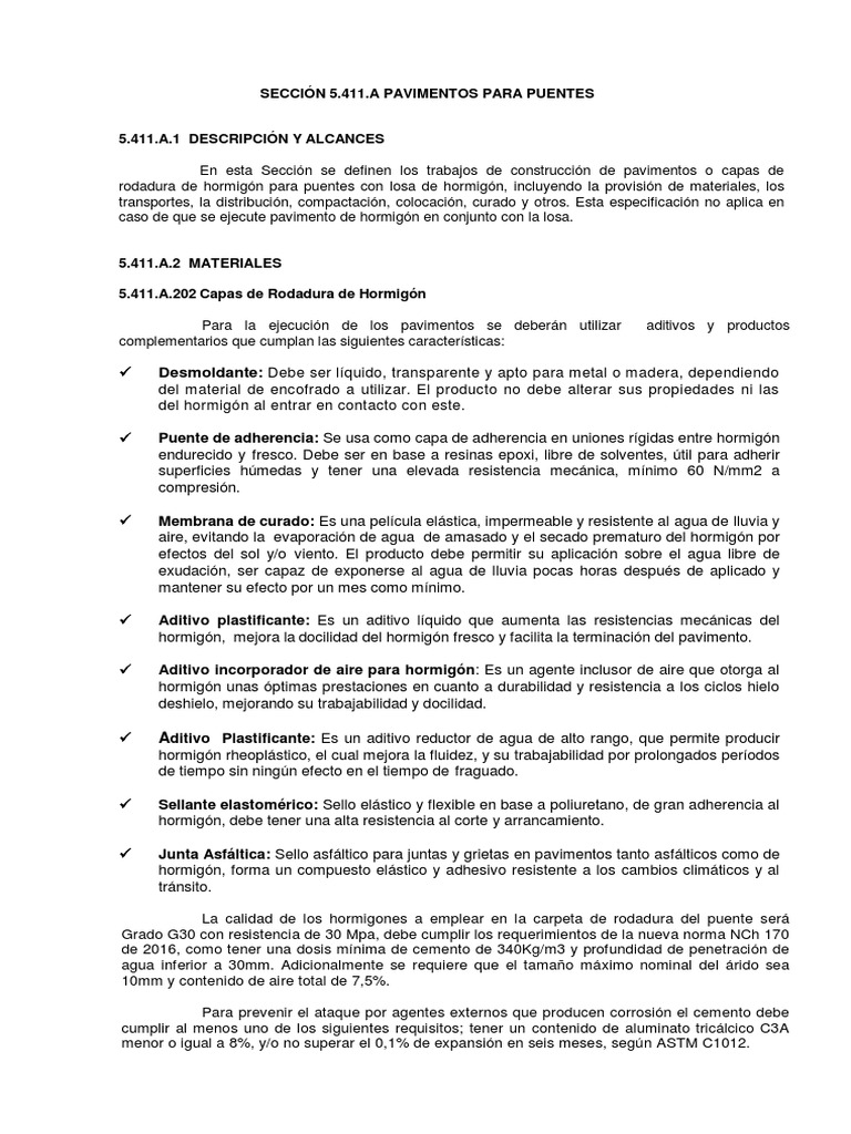EETT PAVIMENTOS DE HORMIGÓN Generales | PDF | Hormigón | Ingeniería de Edificación
