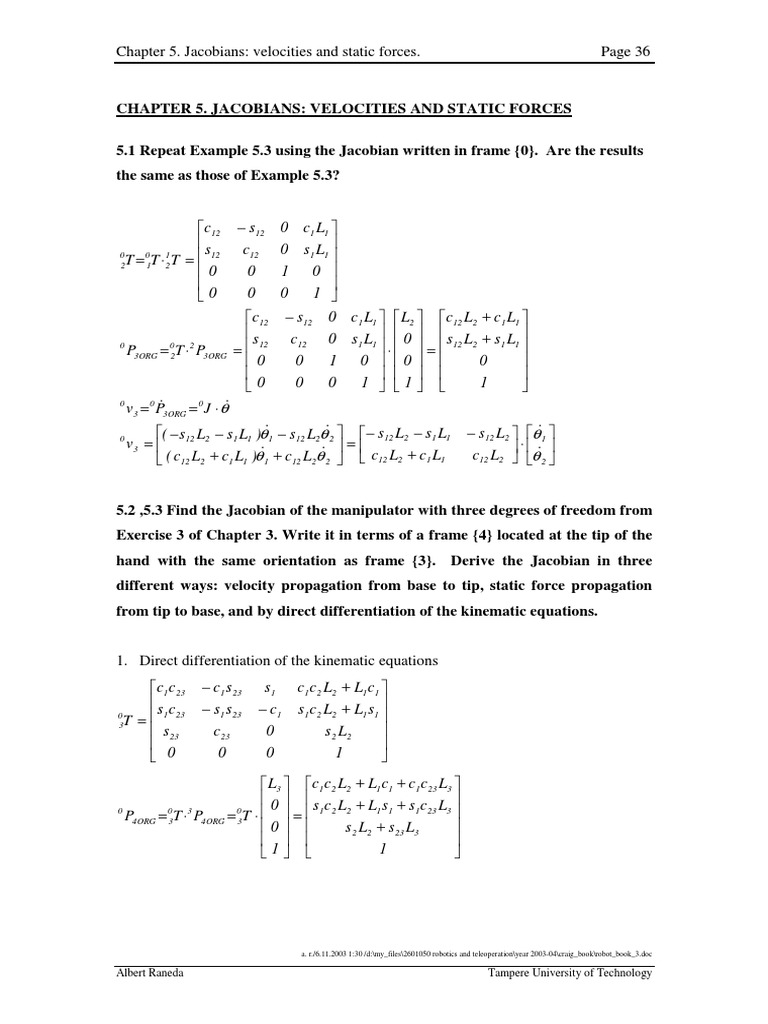 Chapter 5 PDF | PDF | Derivative | Kinematics