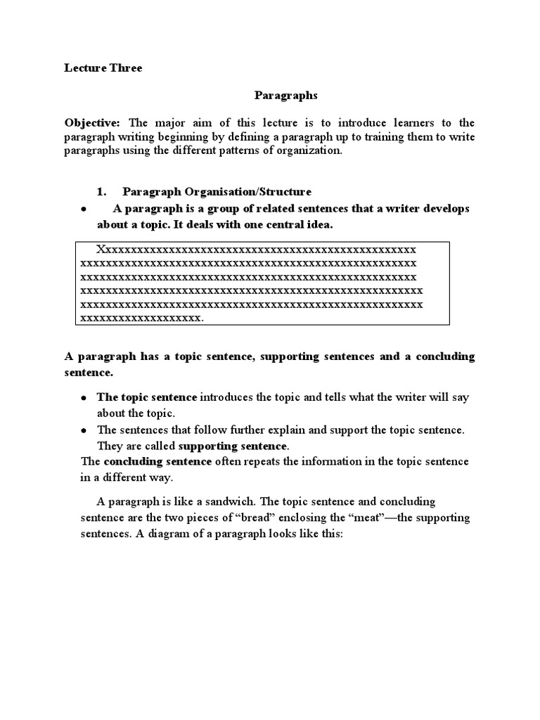 THE PARAGRAPH 1st Year | PDF | Calendar | Comma