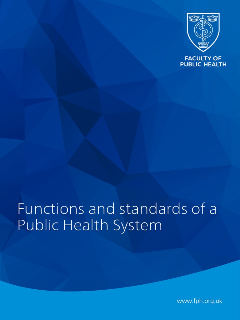 Public Health System Functions Explained | PDF | Evidence Based ...
