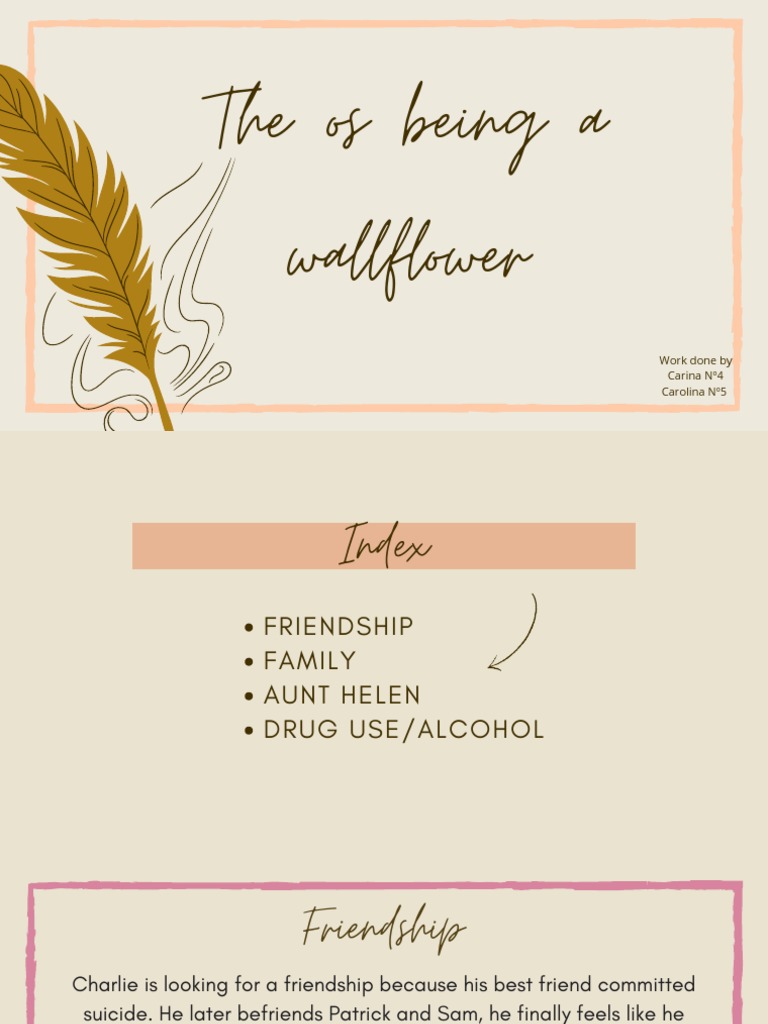 The Perks of Being A Wallflower | PDF