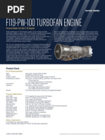 General Electric F110 Turbofan Motor | PDF