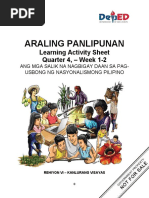 AP5 - Aralin 6 - Kabuhayan NG Sinaunang Pilipino | PDF