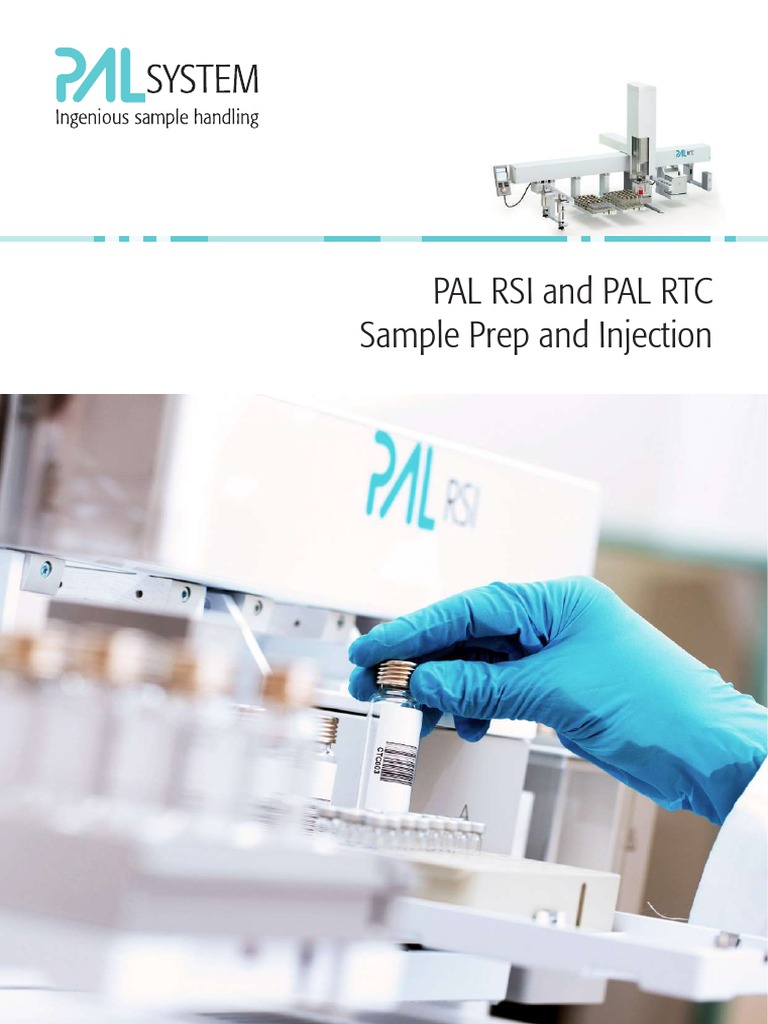 PAL RTC-RSI Brochure Compressed | PDF | Syringe | Chromatography