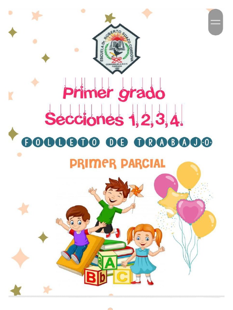 Folleto de Primer Grado | PDF