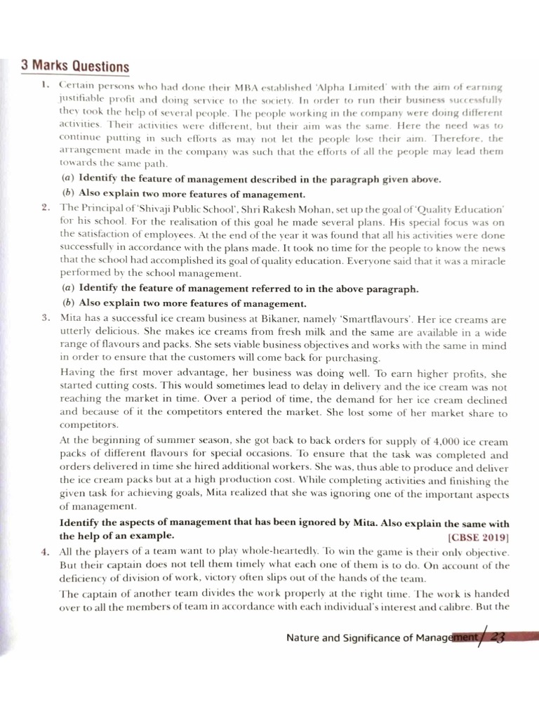 Case Based Question (BST - Chapter 1) | PDF