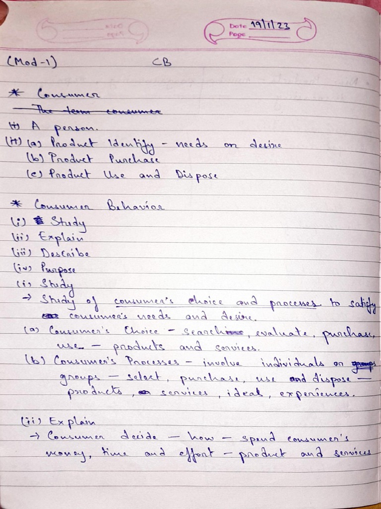 CB Notes PDF | PDF