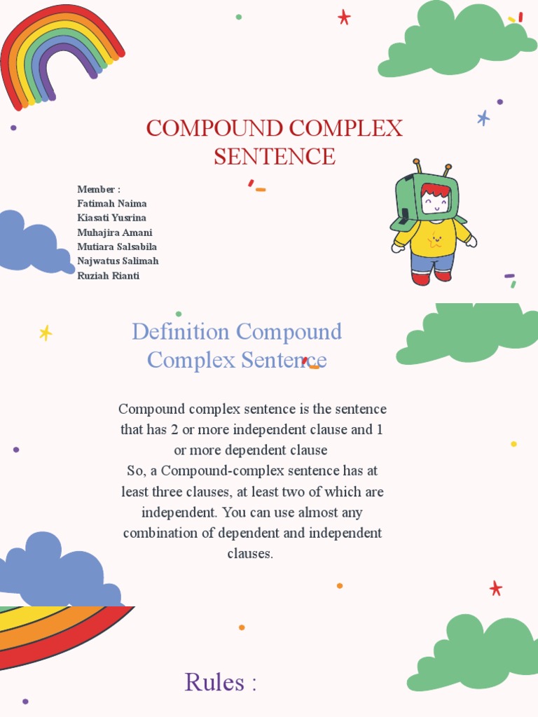 Compound Complex | PDF