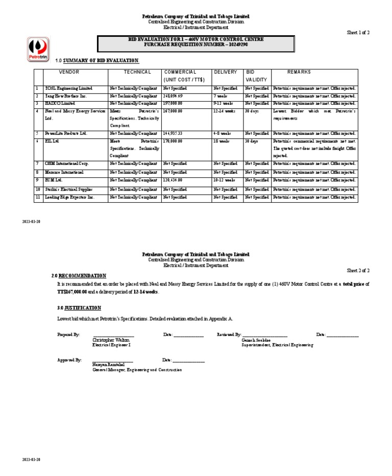 New Cover Document 2 Api Separator MCC | PDF | Petroleum