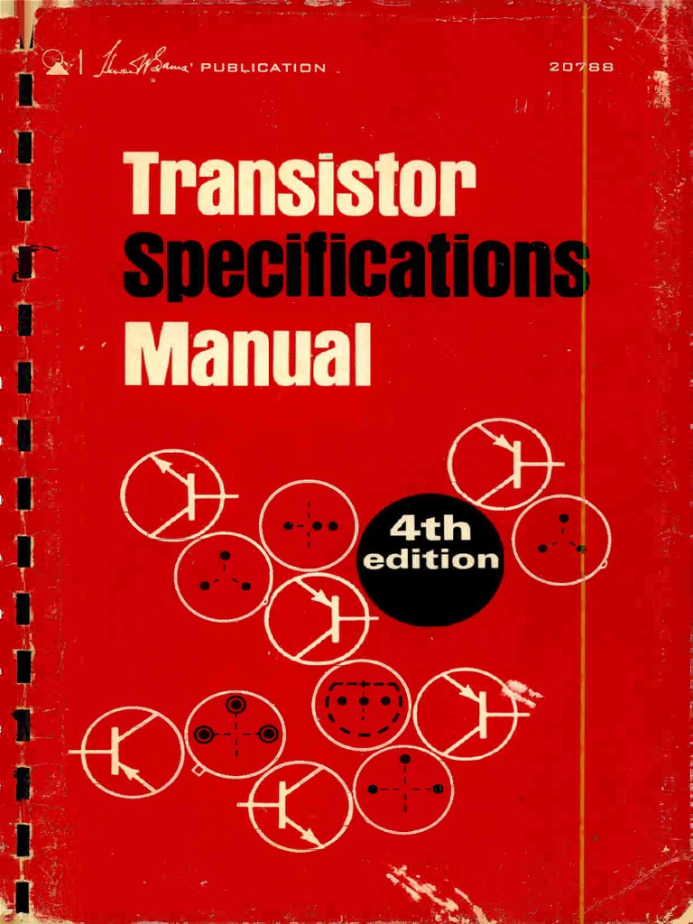 SAMS Transistor Specifications Manual 4th 1970 | PDF | Transistor ...