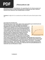 Notes - RP 06 Photosynthesis - AQA Biology GCSE | PDF | Photosynthesis