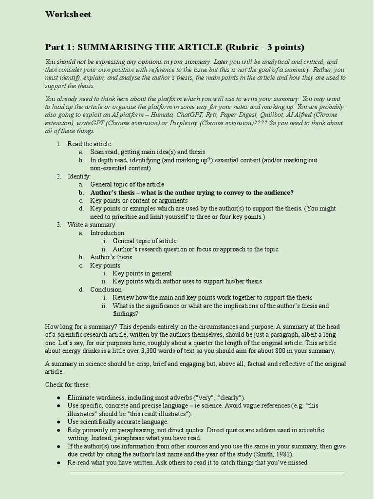 Energy Drinks Worksheet | PDF | Artificial Intelligence | Intelligence ...