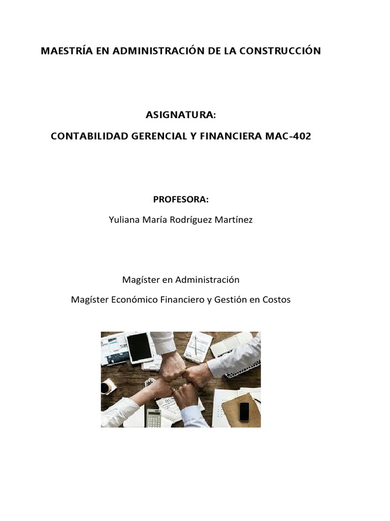 Unidad 1 El Control Financiero | PDF | Pagaré | Contabilidad