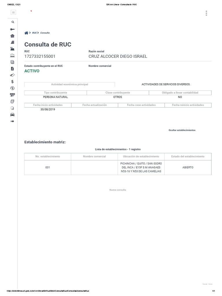 Ruc PDF | PDF