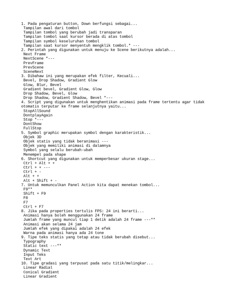 Q2 FLASH Jawaban | PDF